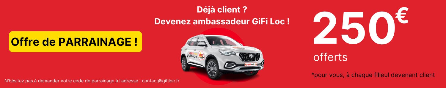 Gifi Loc - Location voiture, utilitaire courte et longue durée - Vente