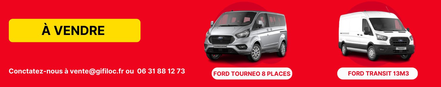 Gifi Loc - Location voiture, utilitaire courte et longue durée - Vente